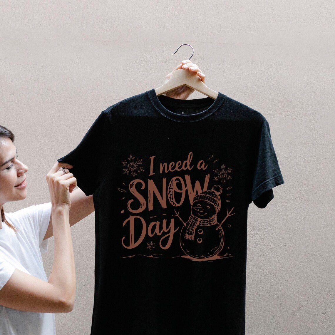 I Need a Snow Day SVG PNG | Funny Snowman Winter SVG | Snow Day Quote ...