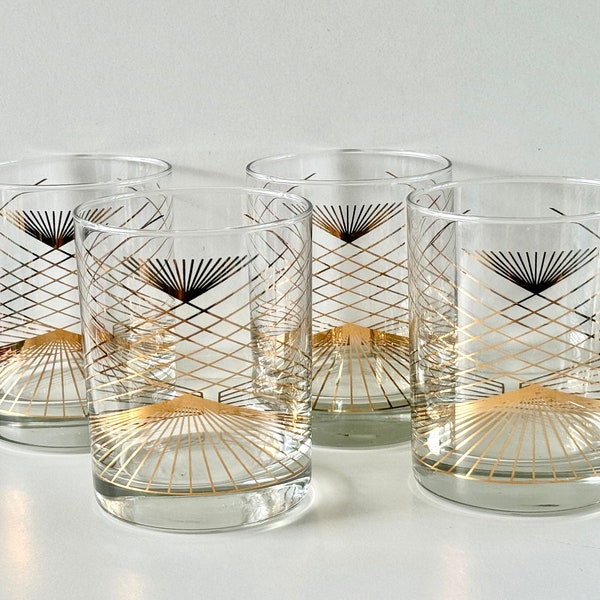 Vintage Barware Glasses - Etsy