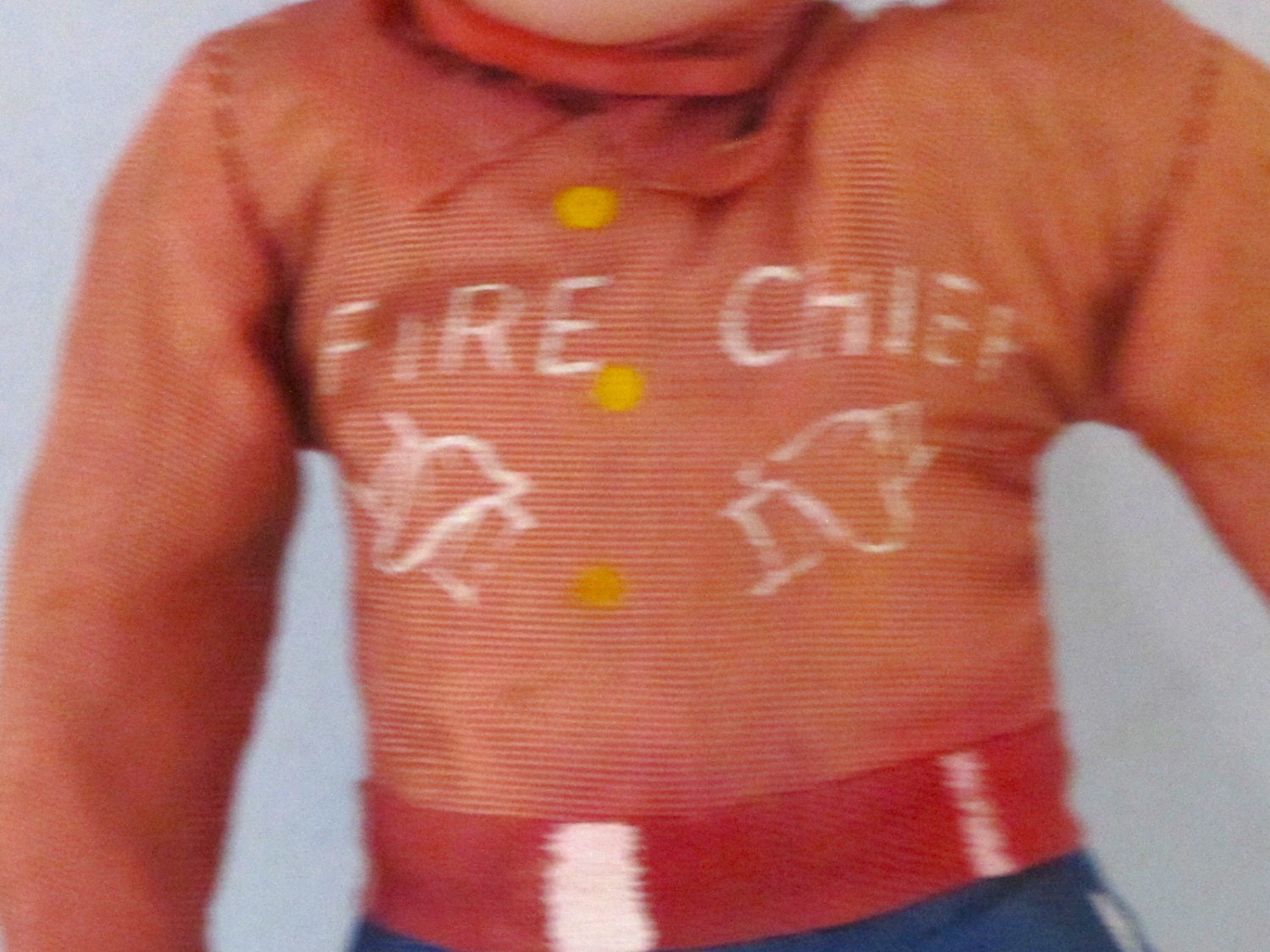 Vintage Fire Chief Fireman Doll - Etsy