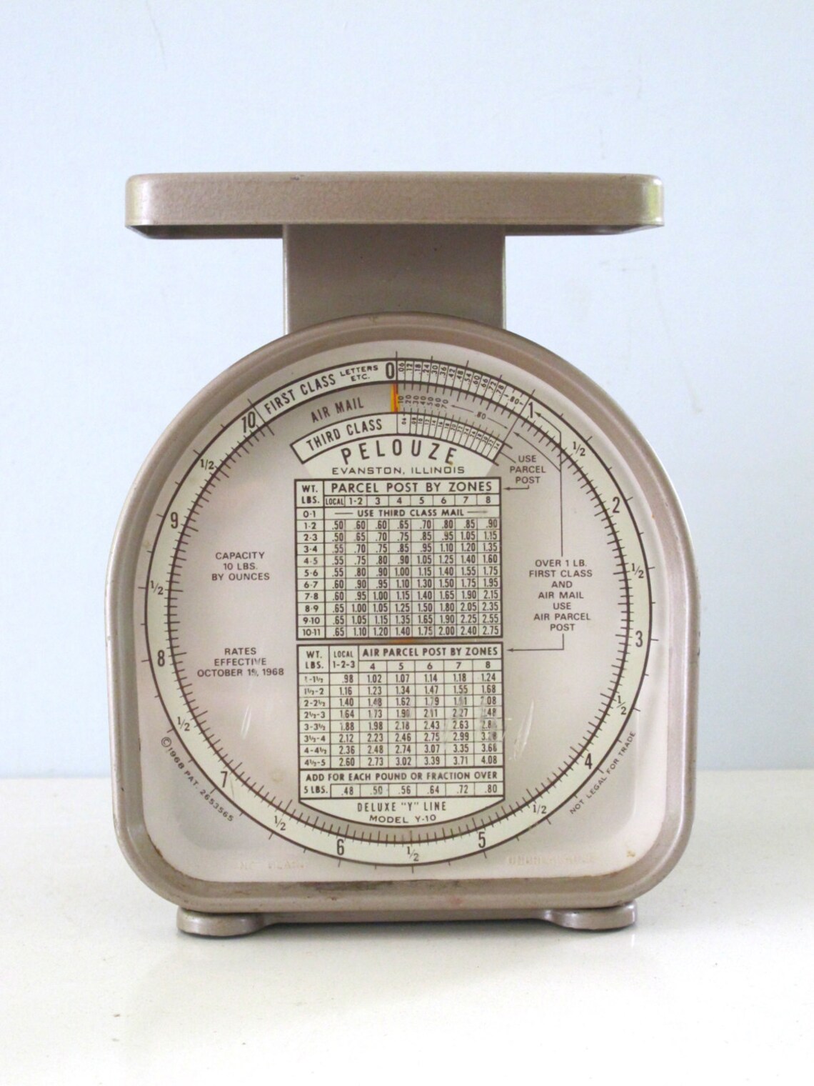 Vintage 1968 Pelouze Postal Scale - Etsy