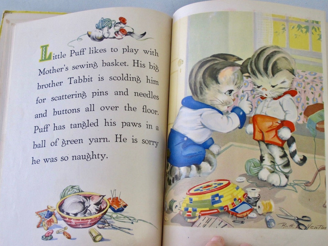 Vintage Ruth Newton Mother Goose Book Nursery Rhymes - Etsy