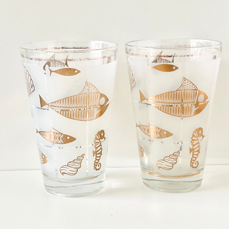 Mid Century Fish - Etsy