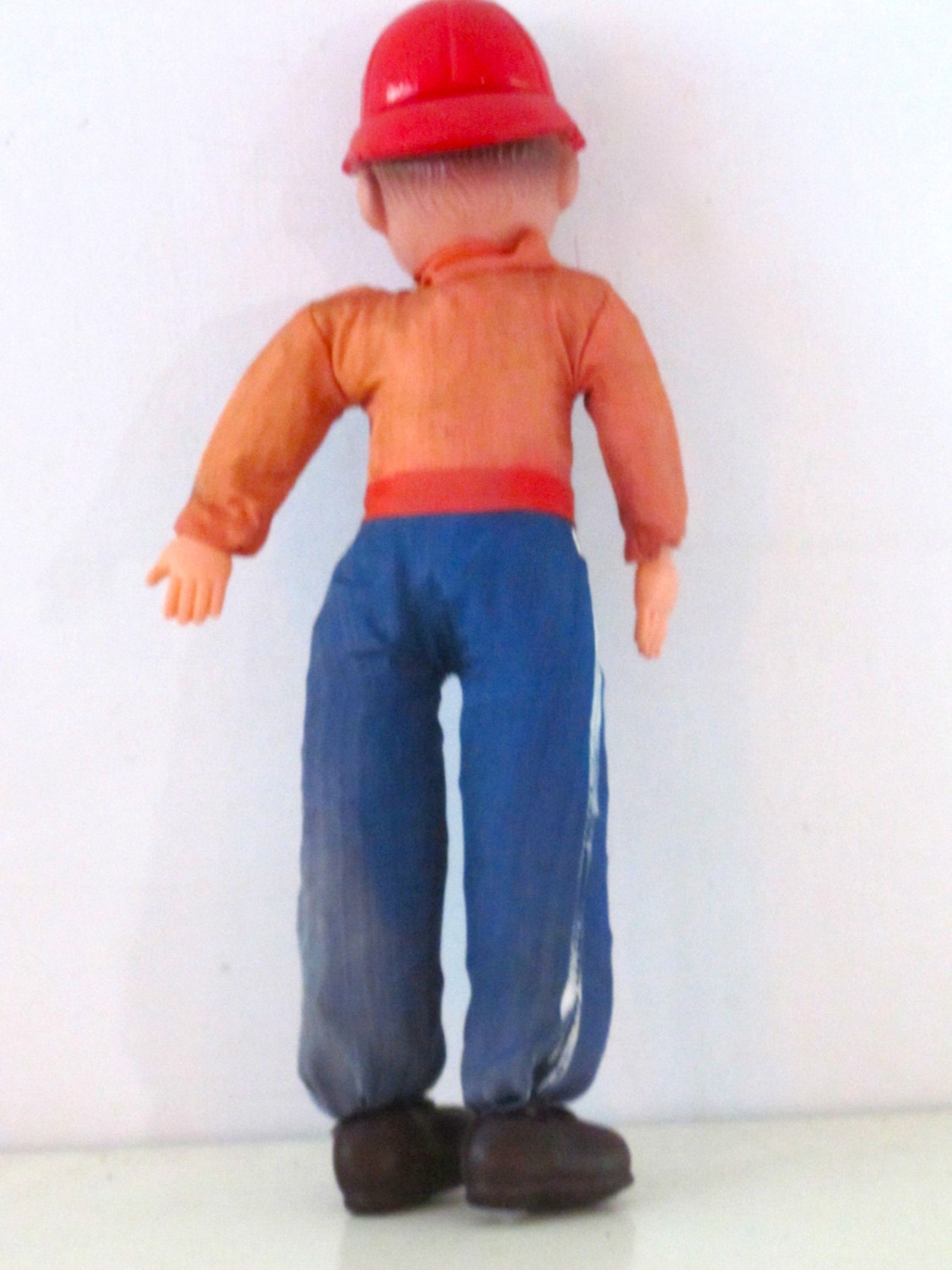Vintage Fire Chief Fireman Doll - Etsy