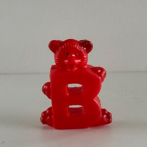 Vintage Alphabet Plastic Animal Letters - Etsy