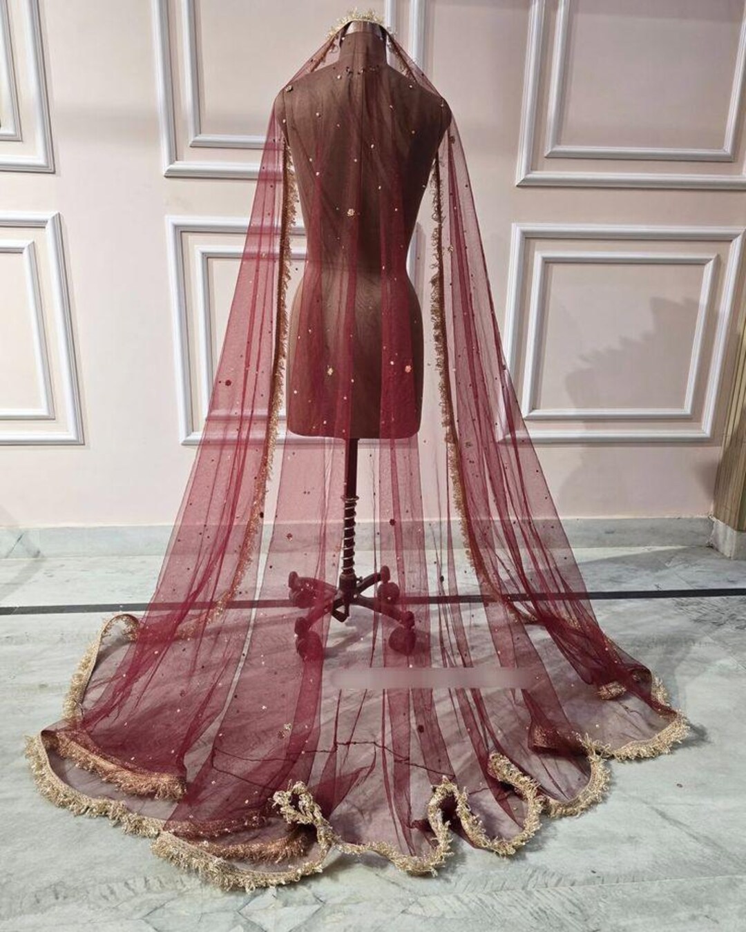 Veil Dupatta | Bridal & Party Wear | Pakistani Indian Formal Dupatta - Etsy