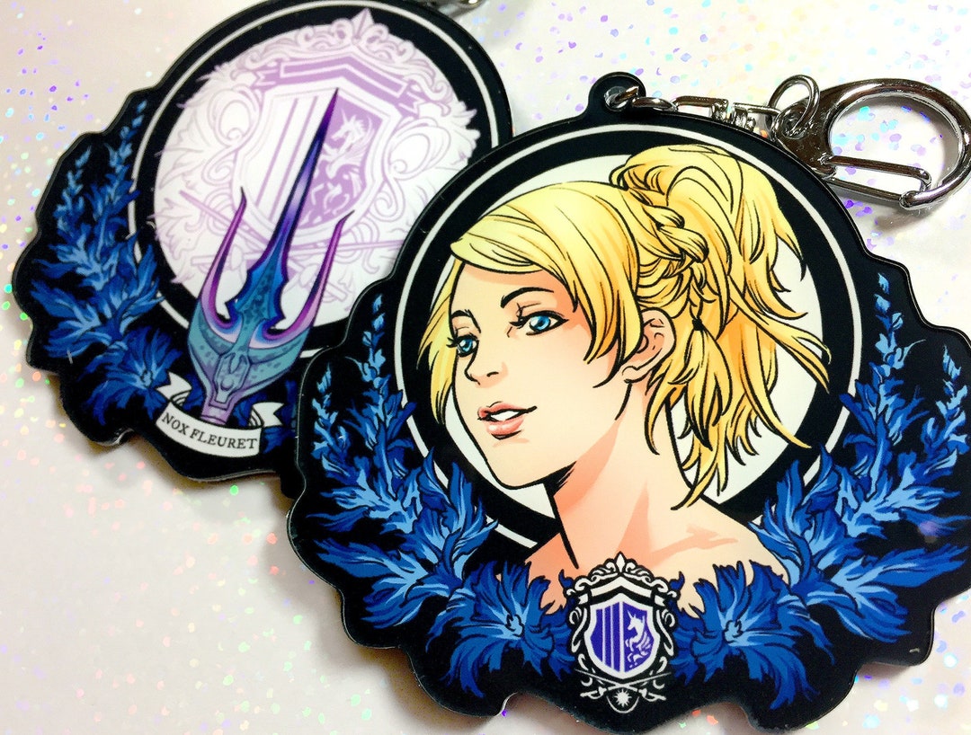 FFXV Luna - Final Fantasy XV Lunafreya Nox Fleuret Acrylic Charm - Etsy