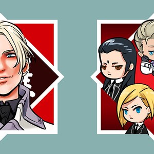 Turks FFVII Final Fantasy VII Remake FF7 Ff7r Shinra - Etsy