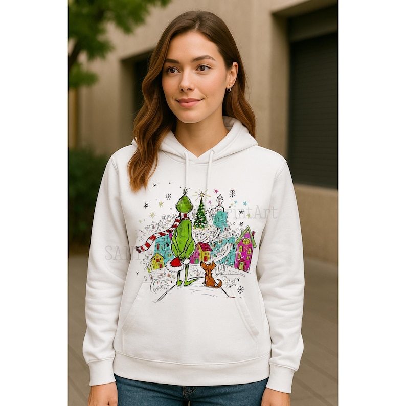 Grinch & Max Whoville Christmas Illustration (digital Download) - Etsy