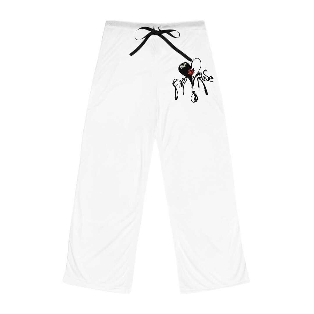 Women's Pajama Pants With Fay Rose Logo - Cozy Sleepwear, Loungewear ...