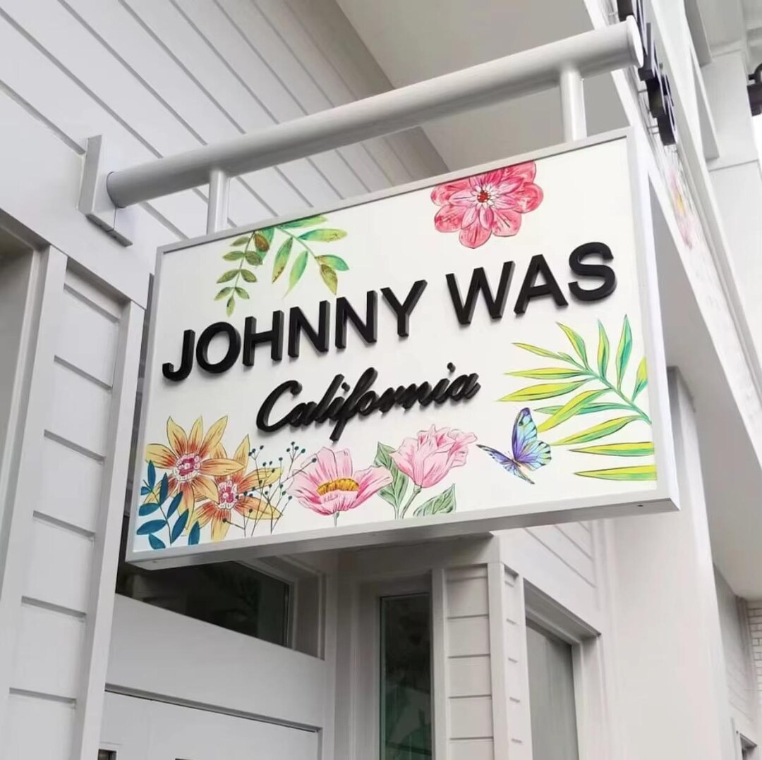 Custom Blade Sign With Metal Bracket, Personalized Business Signage ...