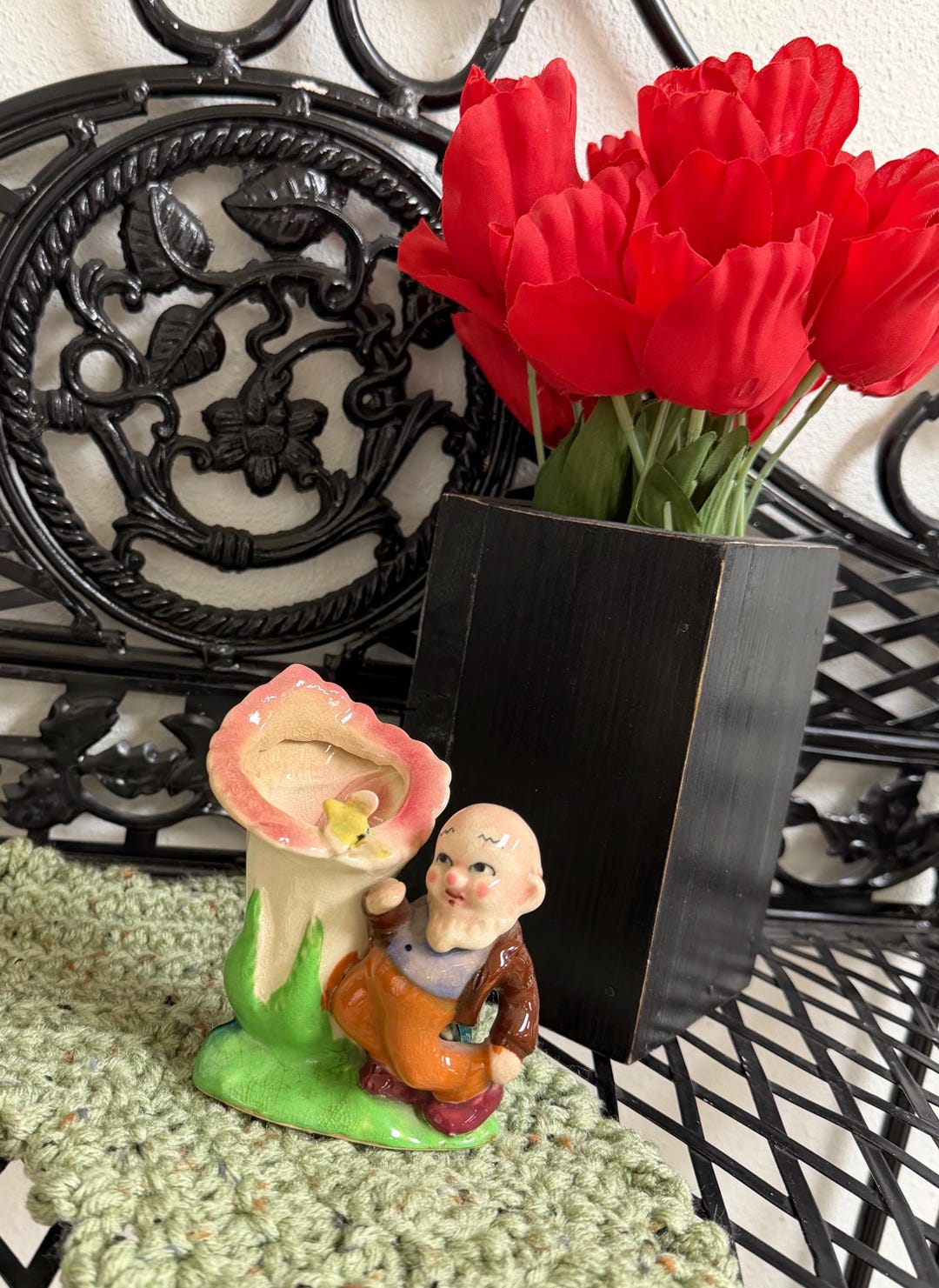 Vintage Imp Figurine/ Vase - Etsy