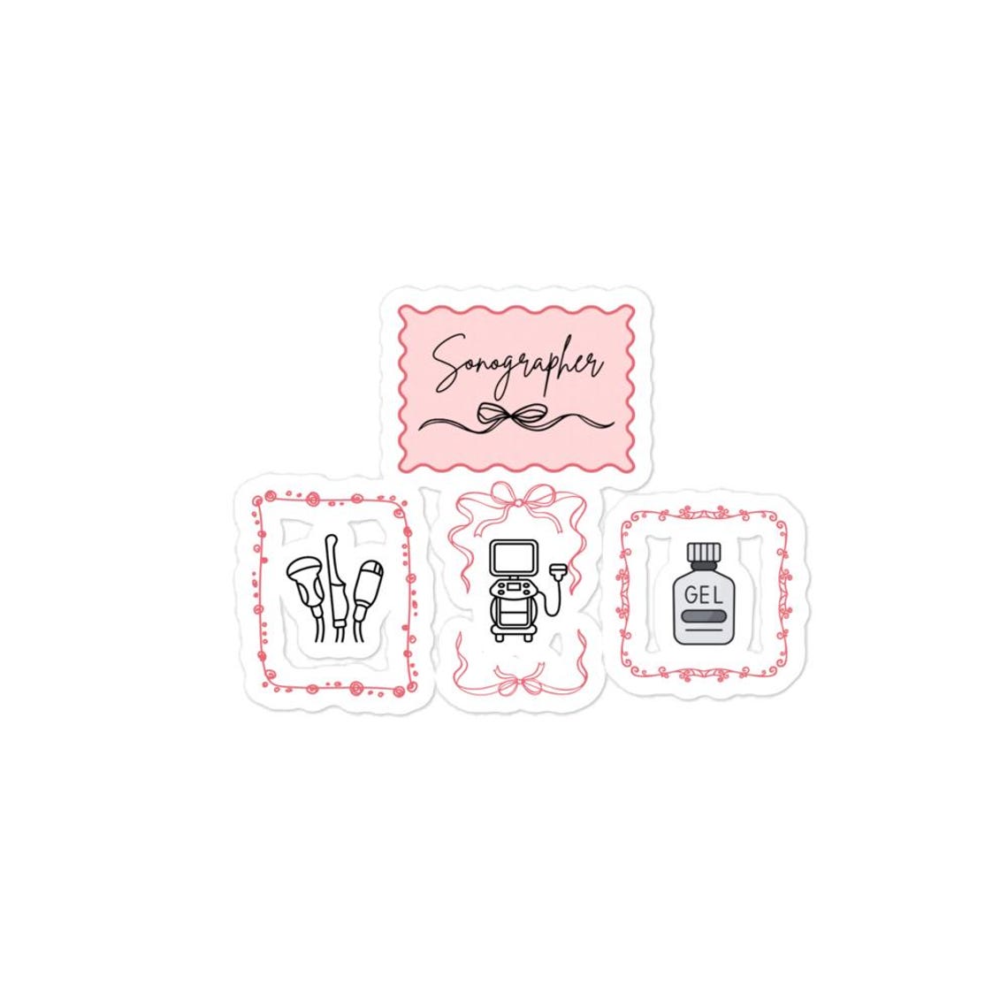 Sonographer / Ultrasound Tech Stickers - Etsy