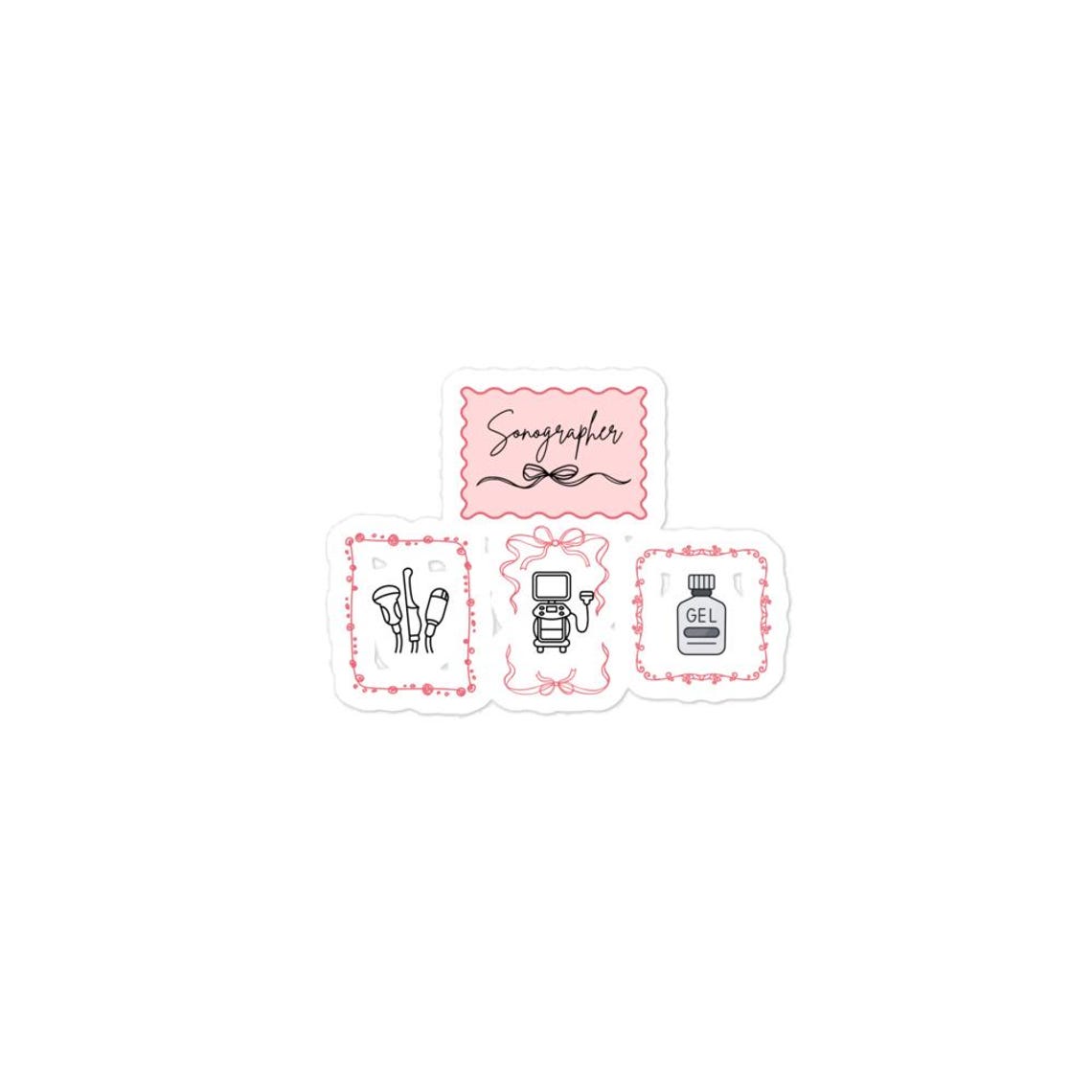 Sonographer / Ultrasound Tech Stickers - Etsy