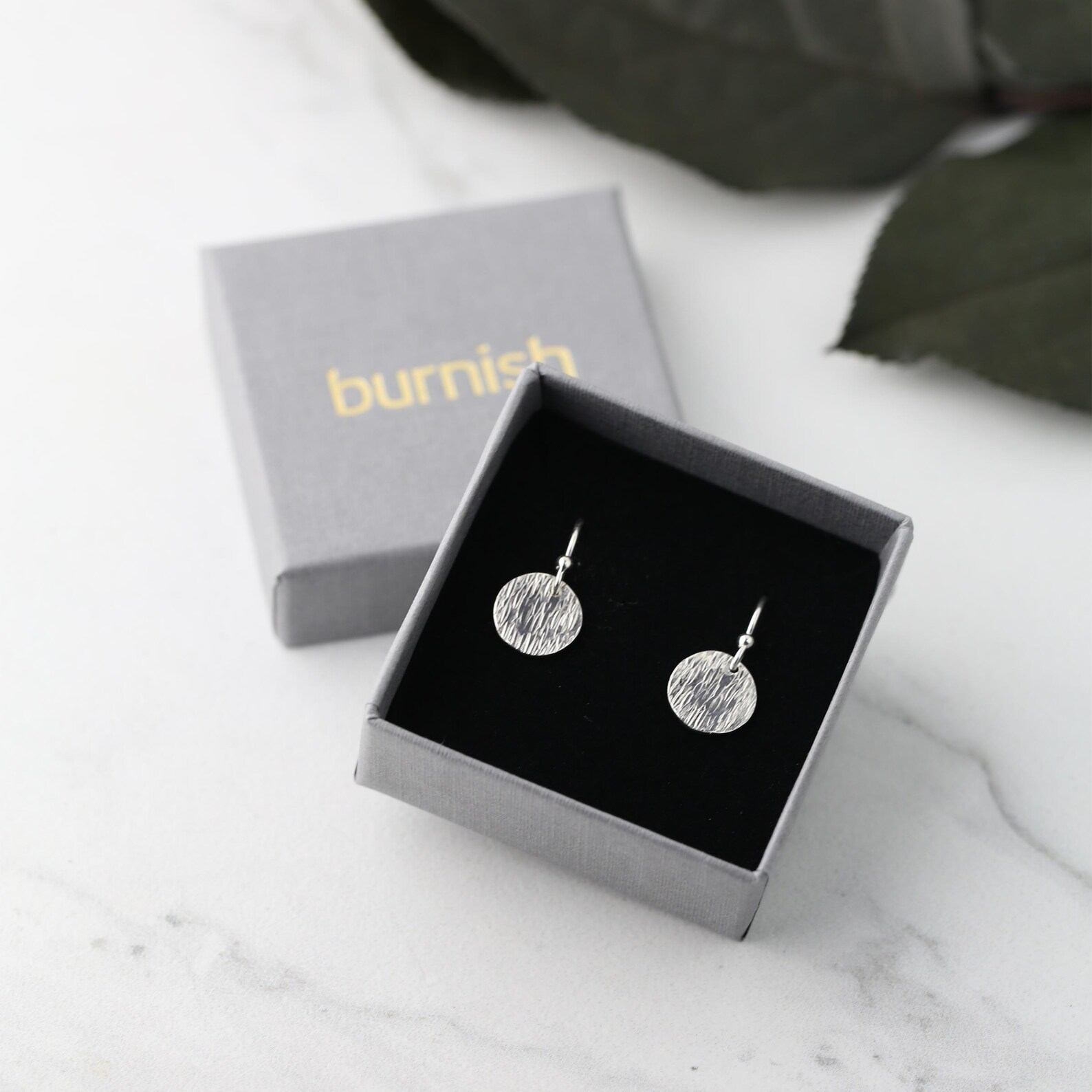 Tiny Handmade "rain" Leverback Drop Earrings in Sterling Silver • Small ...