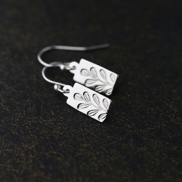 Stamped Earrings - Etsy