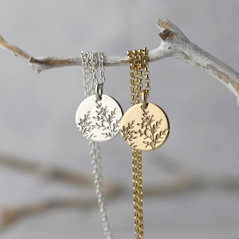 Botanical Jewelry - Etsy