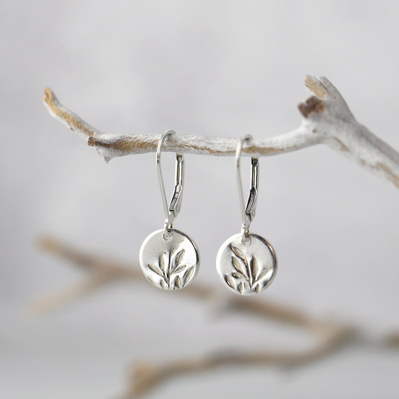 Fine Silver Fern Jewelry - Etsy