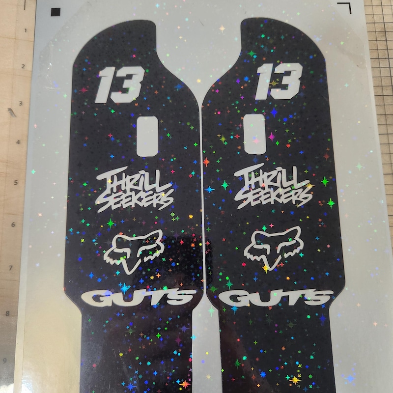 Fork Guards Decals - Etsy