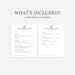 Home Organizer Business Forms Bundle, Client Intake, Contract (canva ...