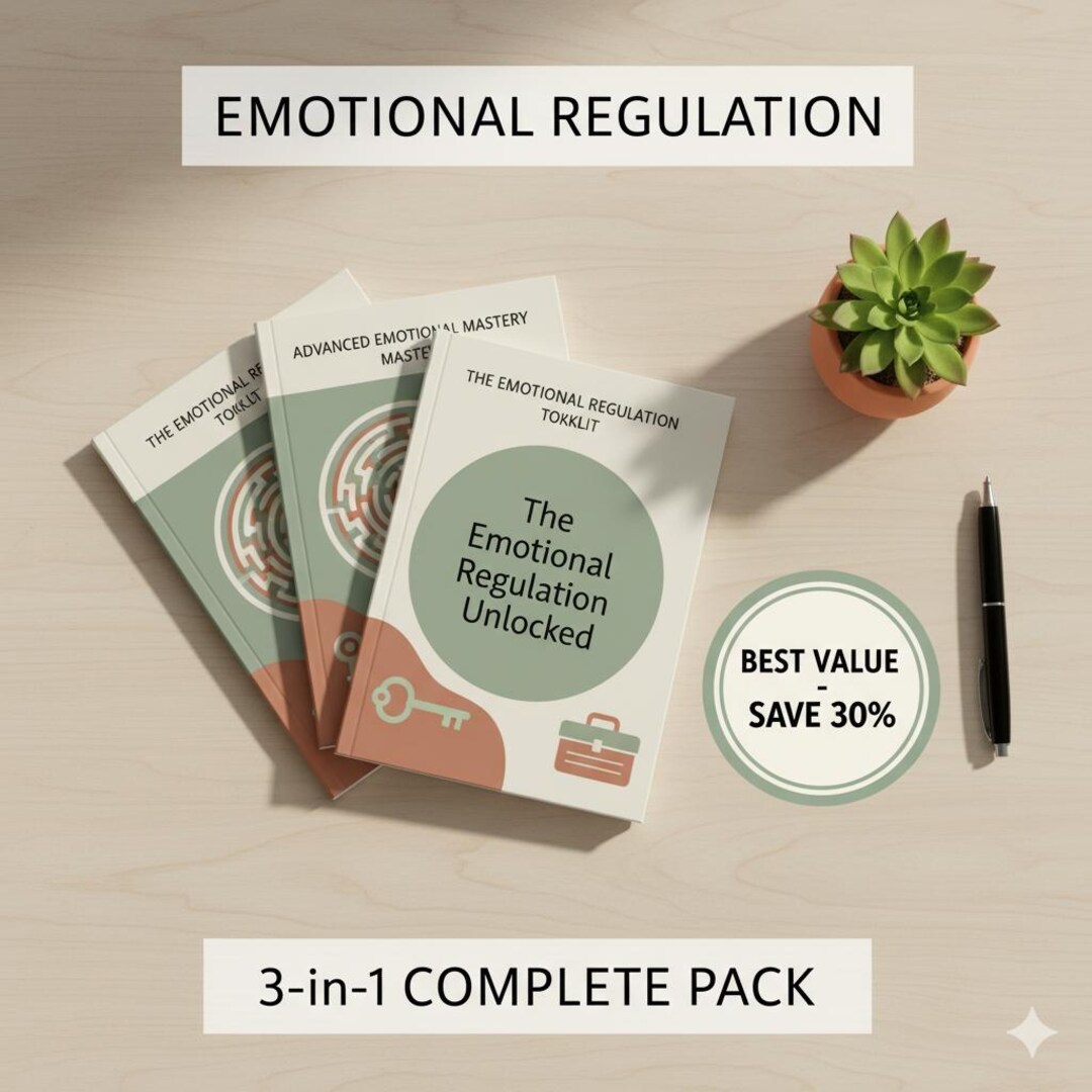 Emotional Regulation System, the Complete 3-in-1 DBT & CBT Workbook ...