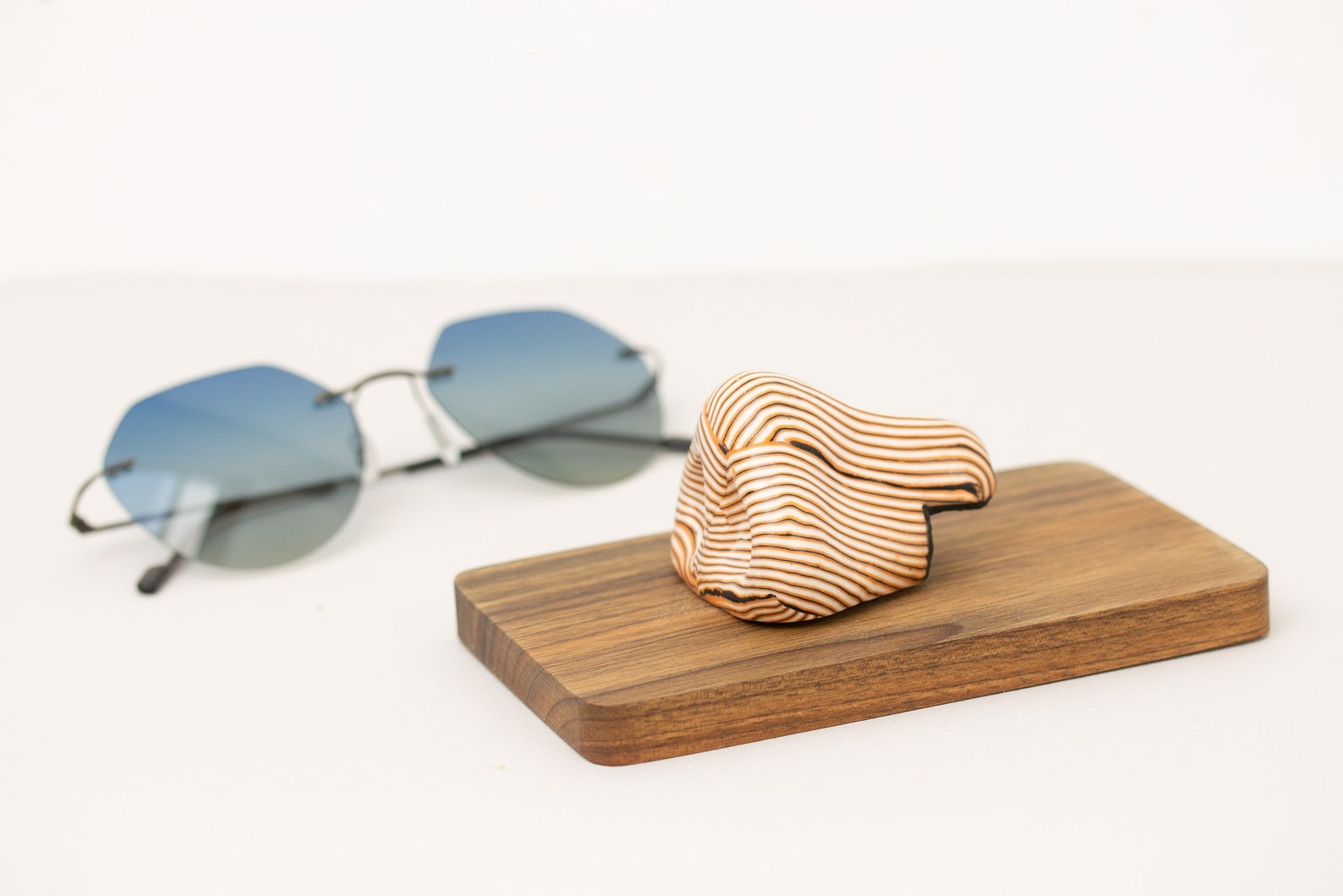 Unique Wooden Eyeglasses Stand for Organization Glasses - Etsy