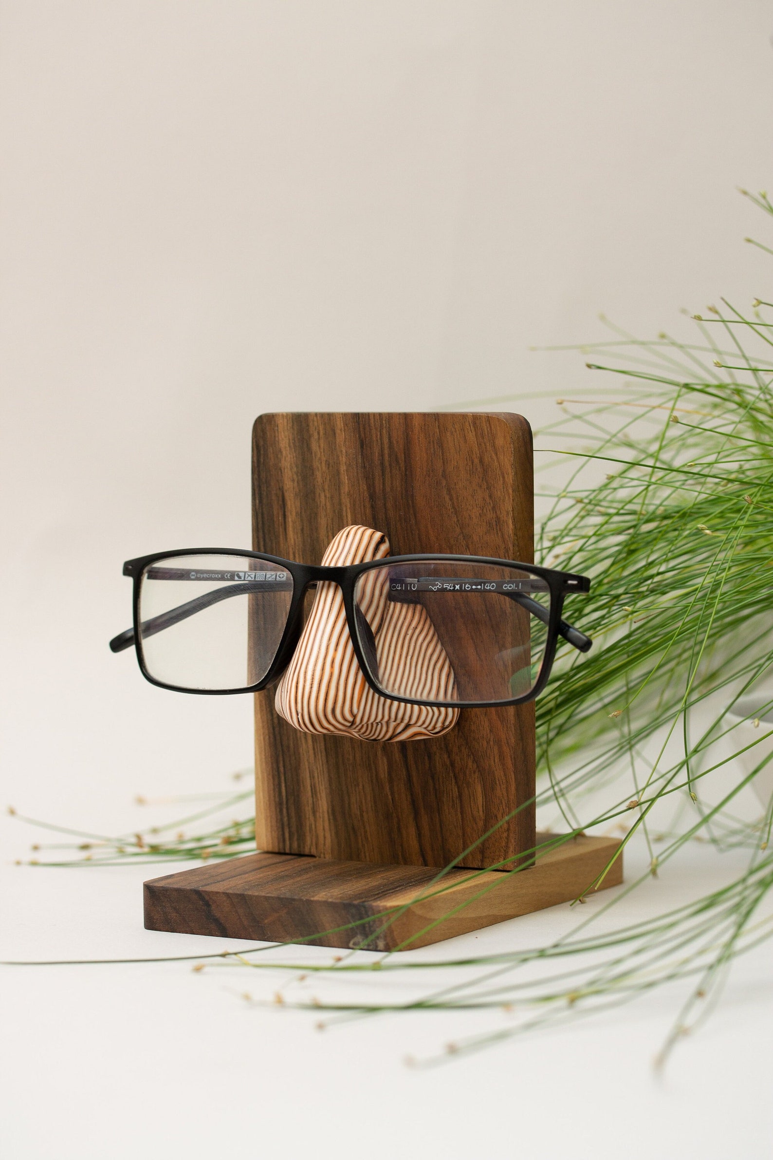 Unique Wooden Eyeglasses Stand for Organization Glasses - Etsy