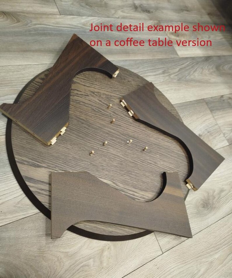 CNC Round Dining Table Plan – DXF, DWG Files (digital Download) - Etsy