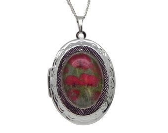 Poppy Locket - Etsy