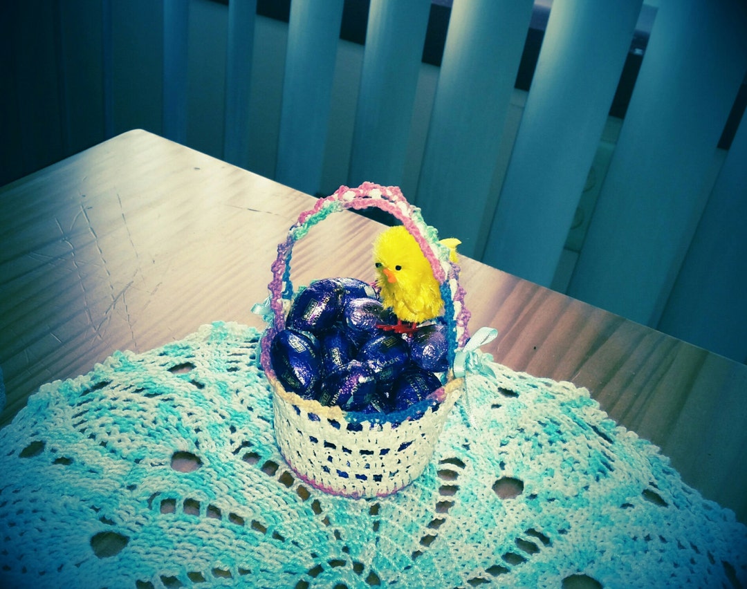 Mini Spring Basket PDF Pattern - Etsy