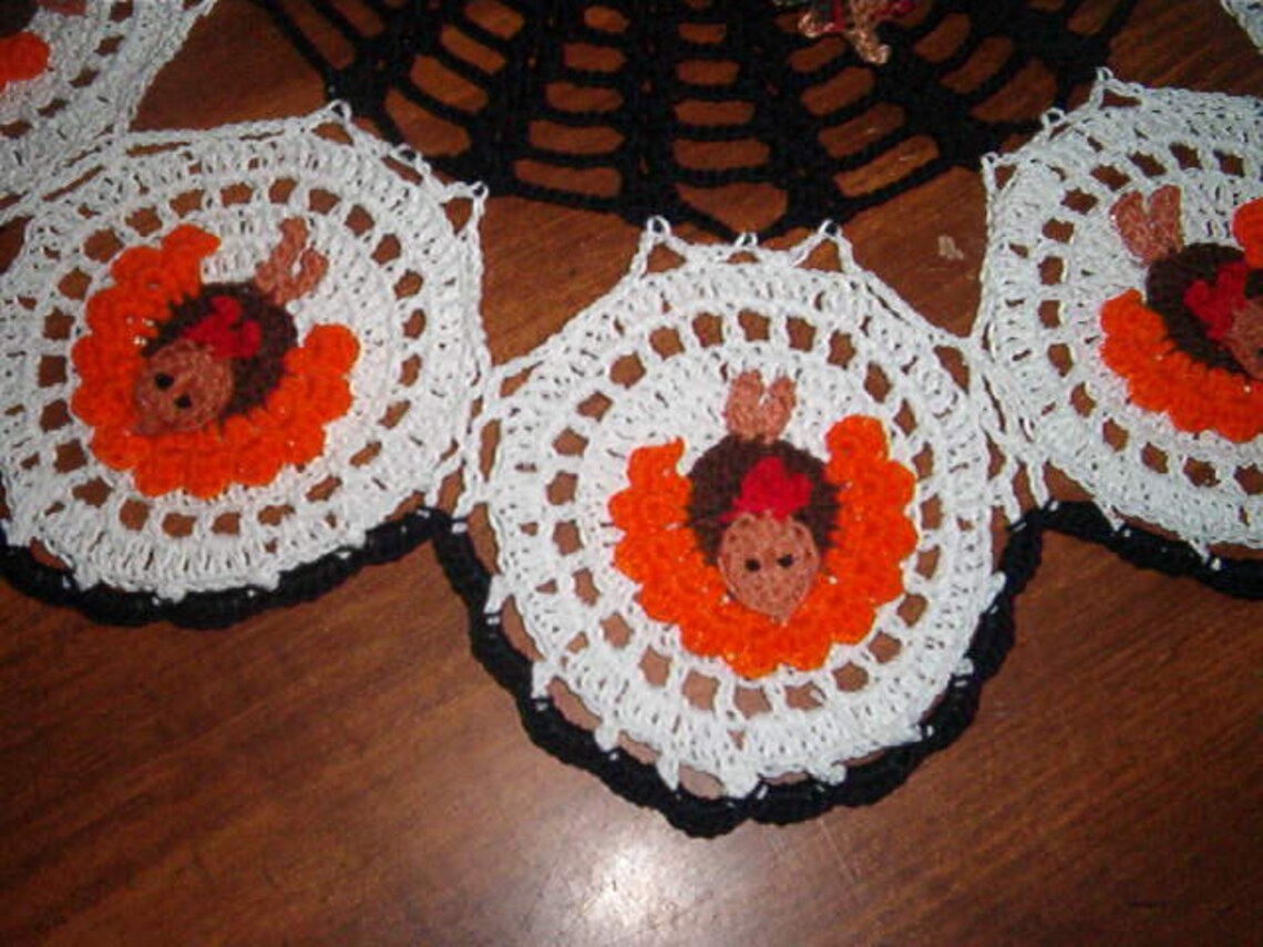 Thanksgiving Doily PDF Pattern - Etsy