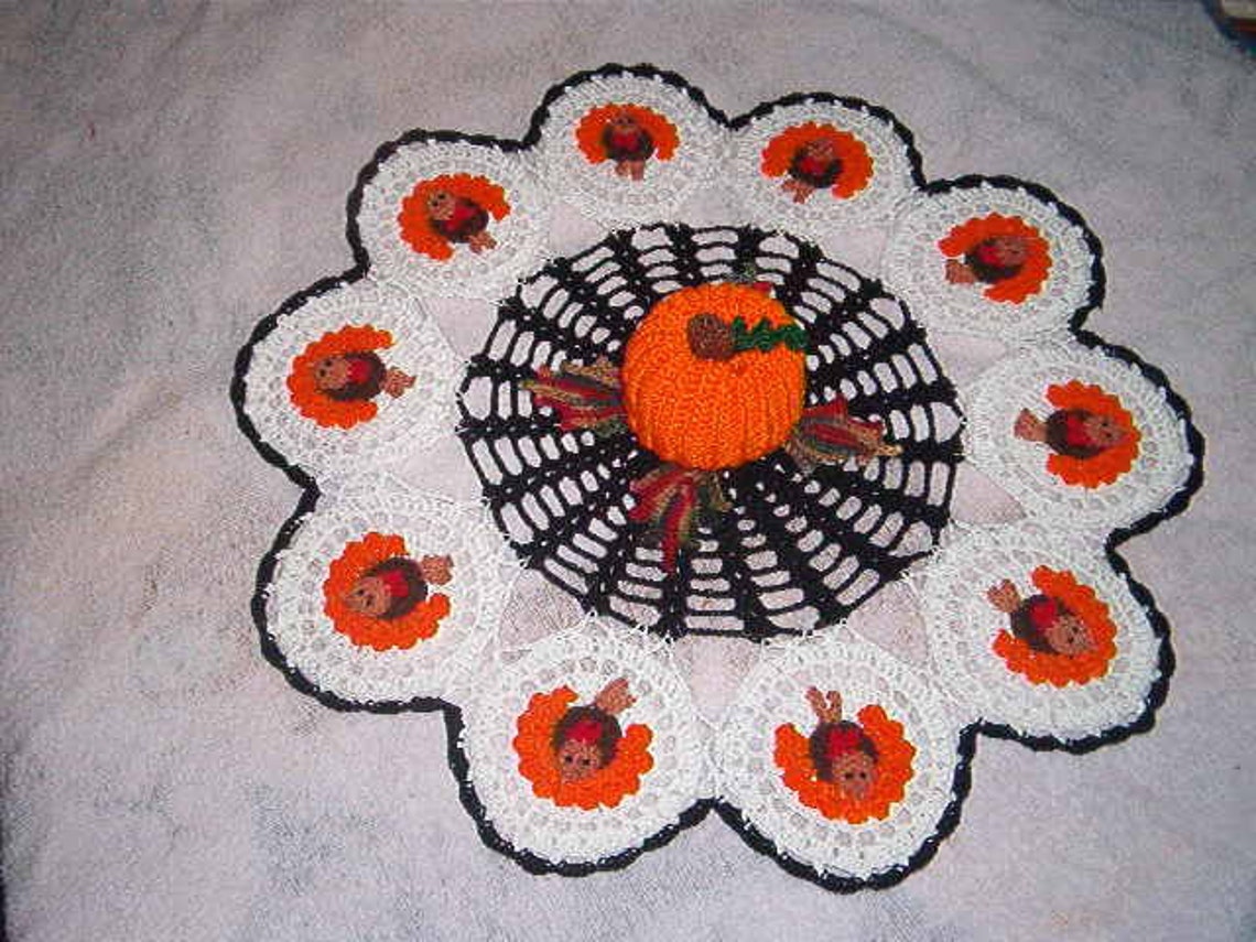 Thanksgiving Doily PDF Pattern - Etsy