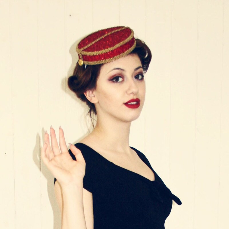 Bellhop Hat - Etsy