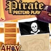 Pirate Dramatic Play | Preschool Pirate Activities | Busy Book | Pirate ...