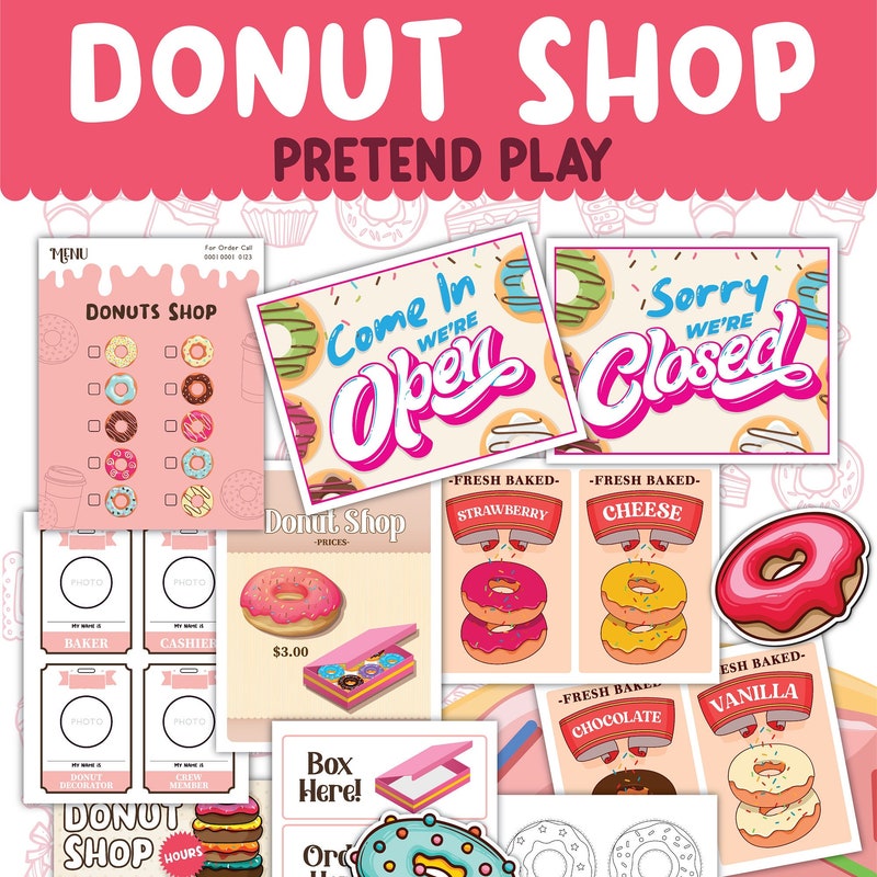 Doughnut Shop Sign - Etsy