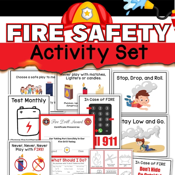 Fire Safety - Etsy