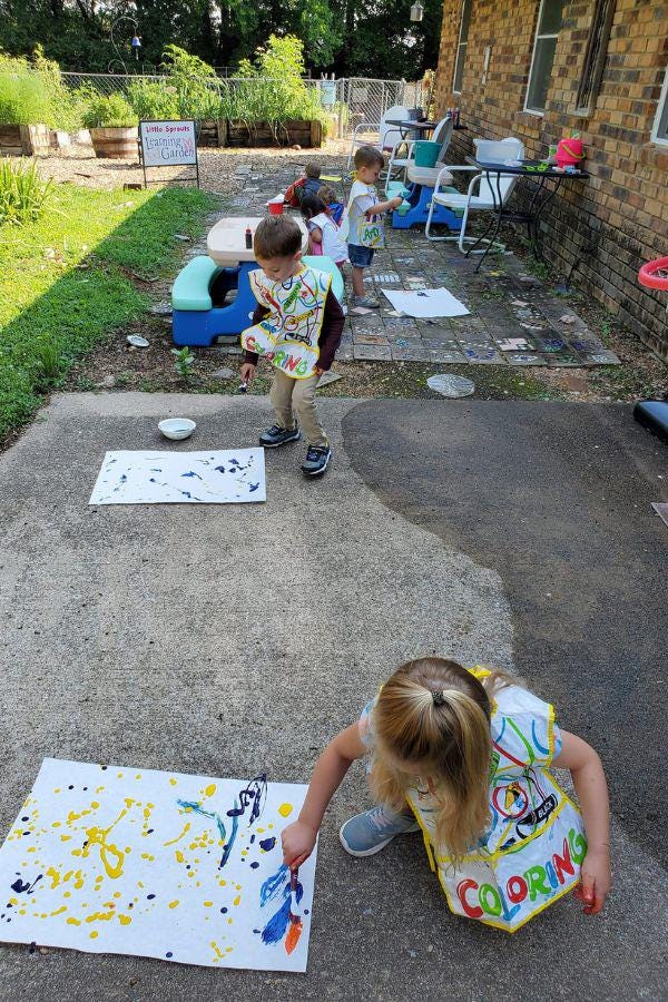 Daycare Lesson Plans on Jackson Pollock - Etsy