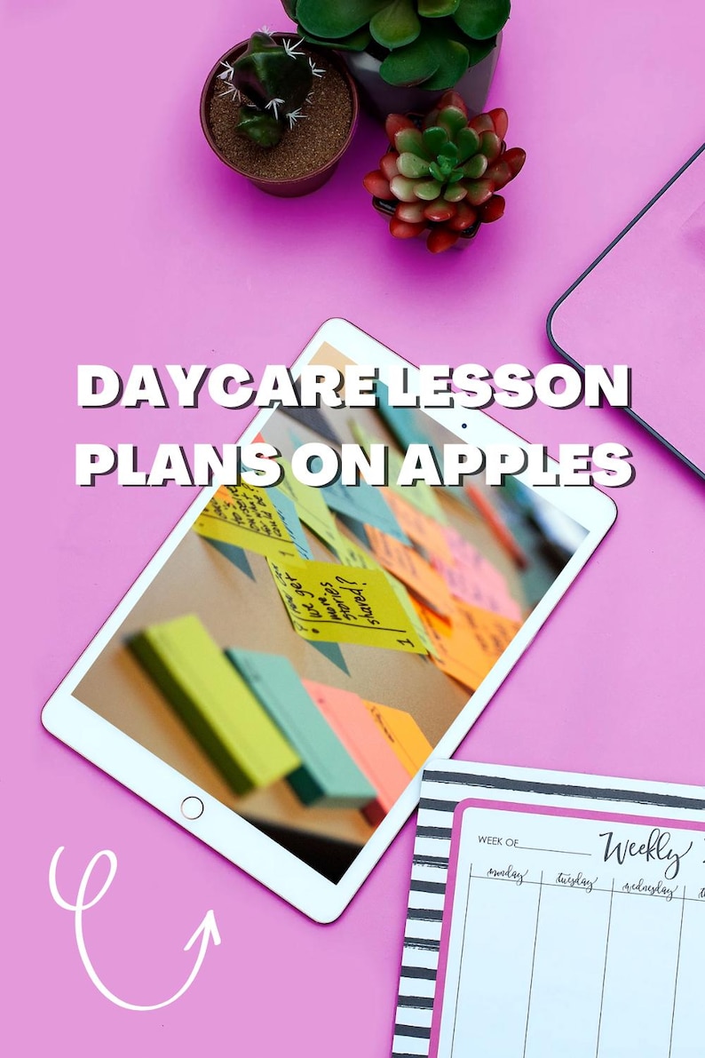 Daycare Lesson Plans on Apples - Etsy