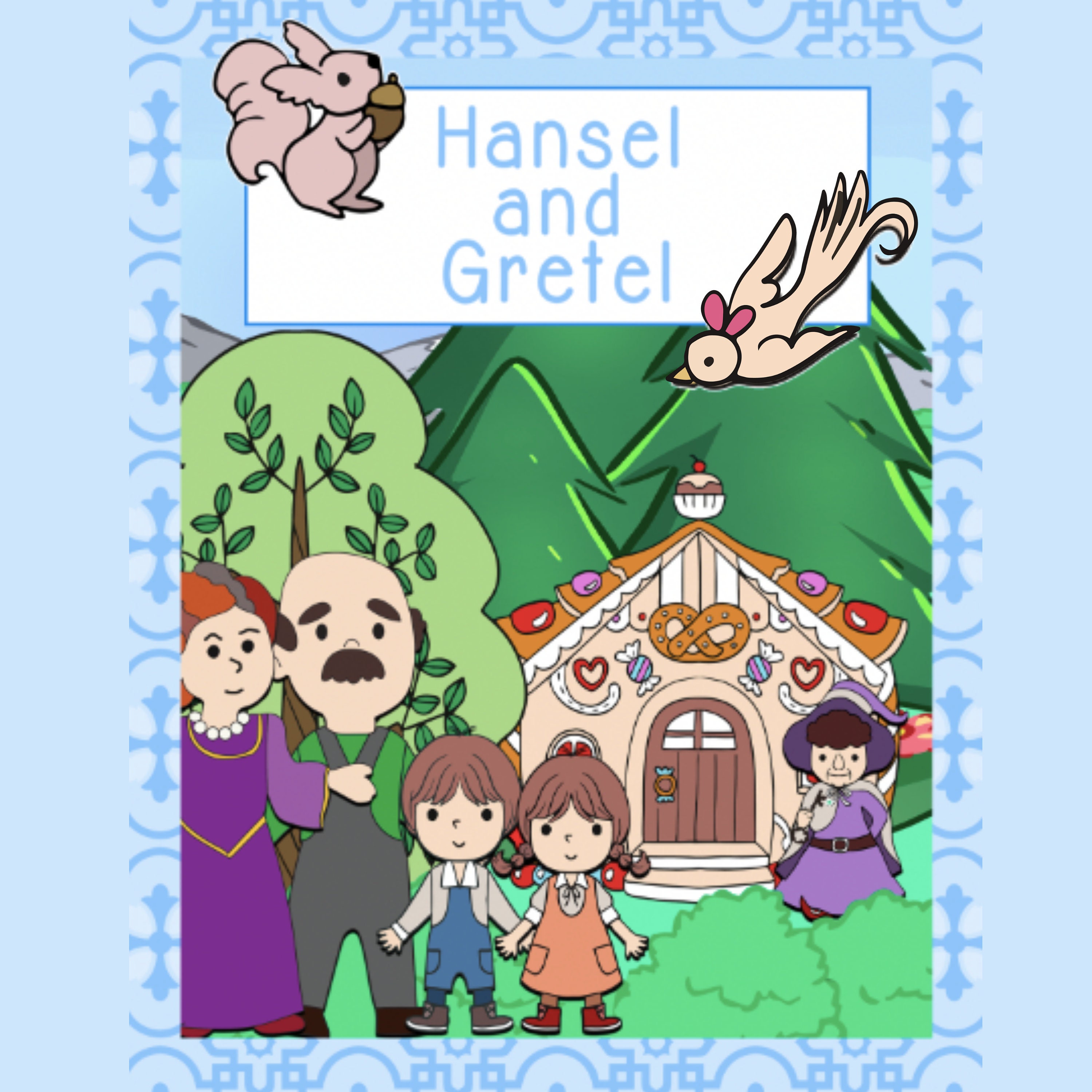 Hansel and Gretel Activity Story Book - Etsy