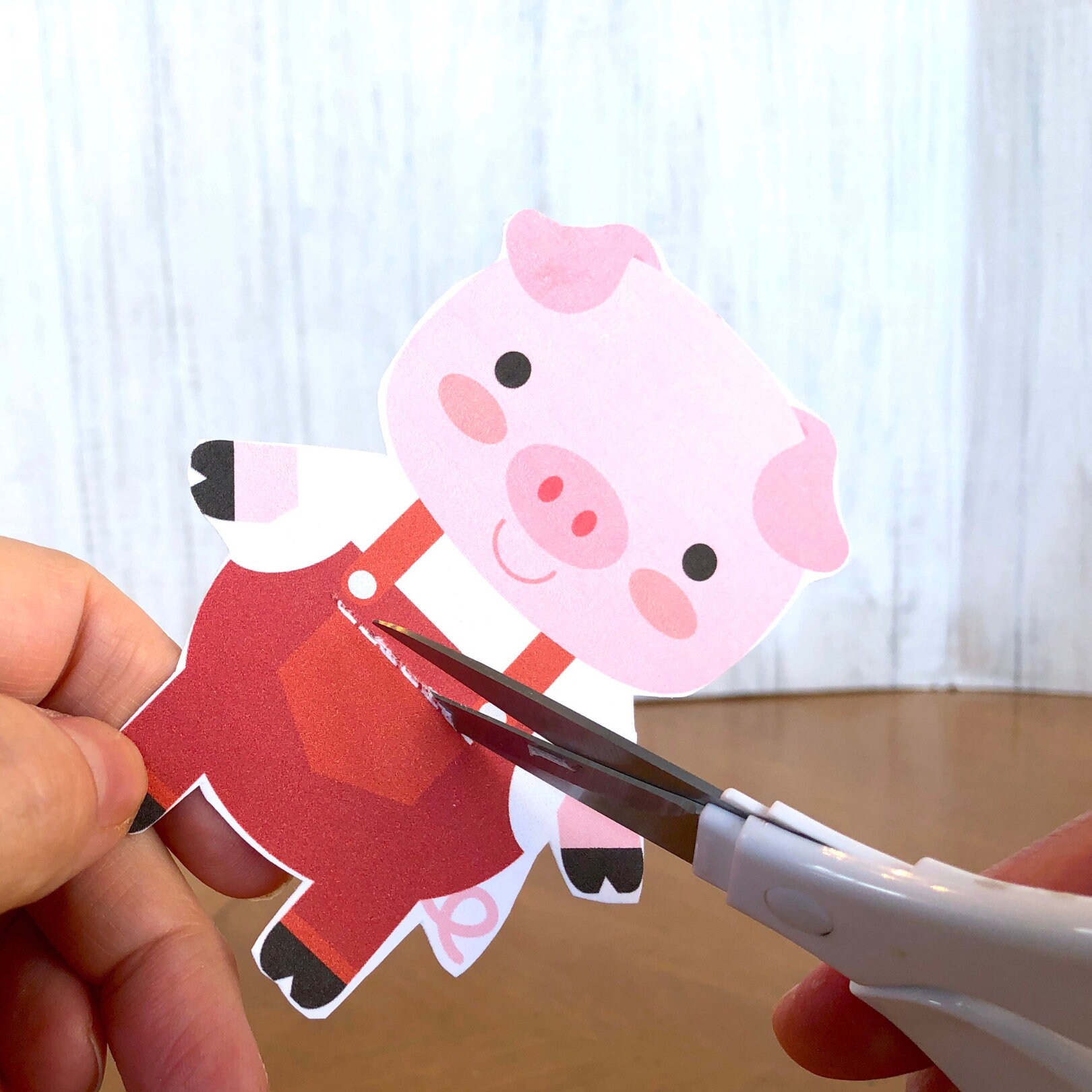 Digital Downloadable Printable Three Little Pigs Interactive Book - Etsy