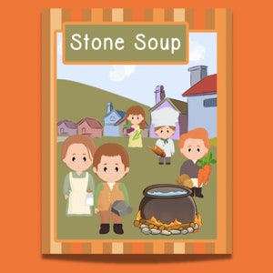 Stone Soup Story Activity Book - Etsy