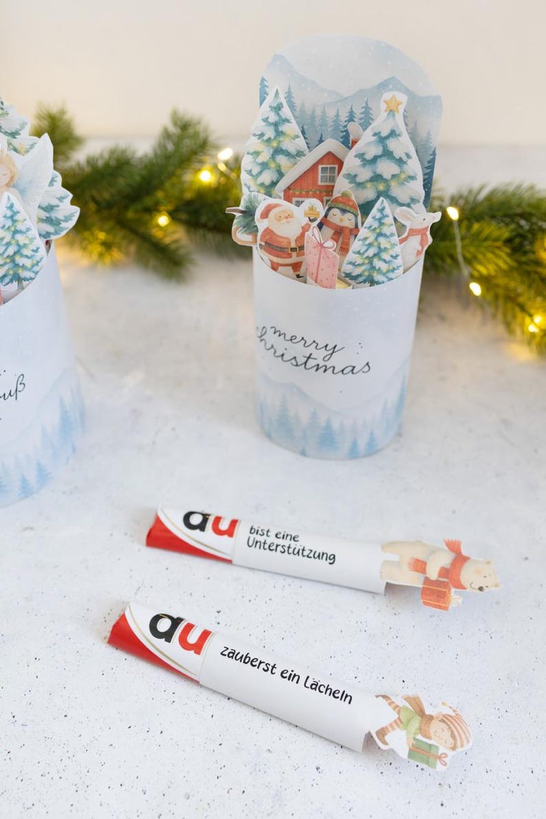 Duplo Banderole „winterlandschaft“ – Vorlage Zum Ausdrucken ...