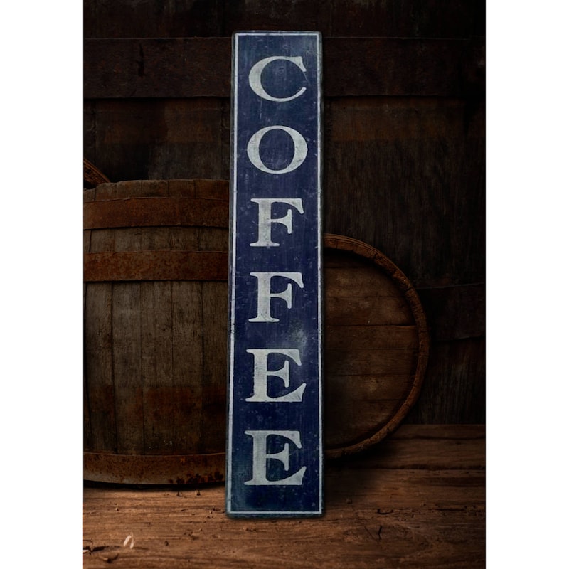 Coffee Wood Sign - Etsy