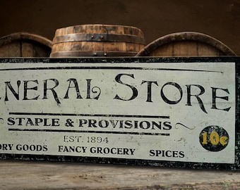 General store sign | Etsy