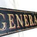 General Store Sign Antique Style Handmade Wood Decor - Etsy