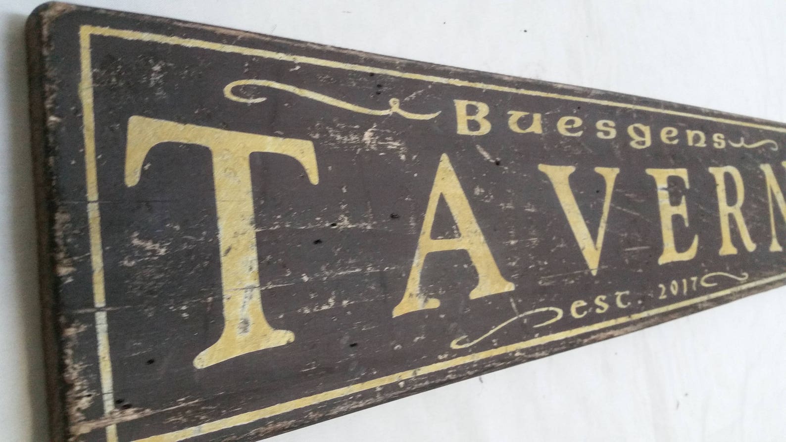 Personalized Tavern Wood Sign - Hand Crafted Wood Decor - Etsy