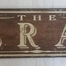 Antique Style the Library Wood Sign Brown - Handmade - Etsy