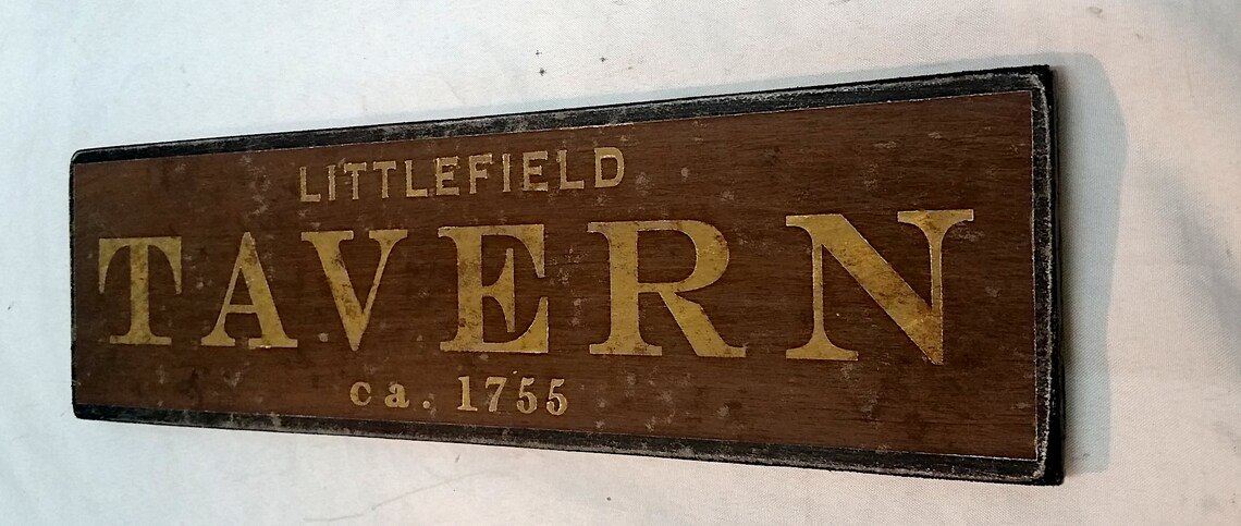 Personalized Rustic Tavern Wood Sign Antique Style Handmade - Etsy