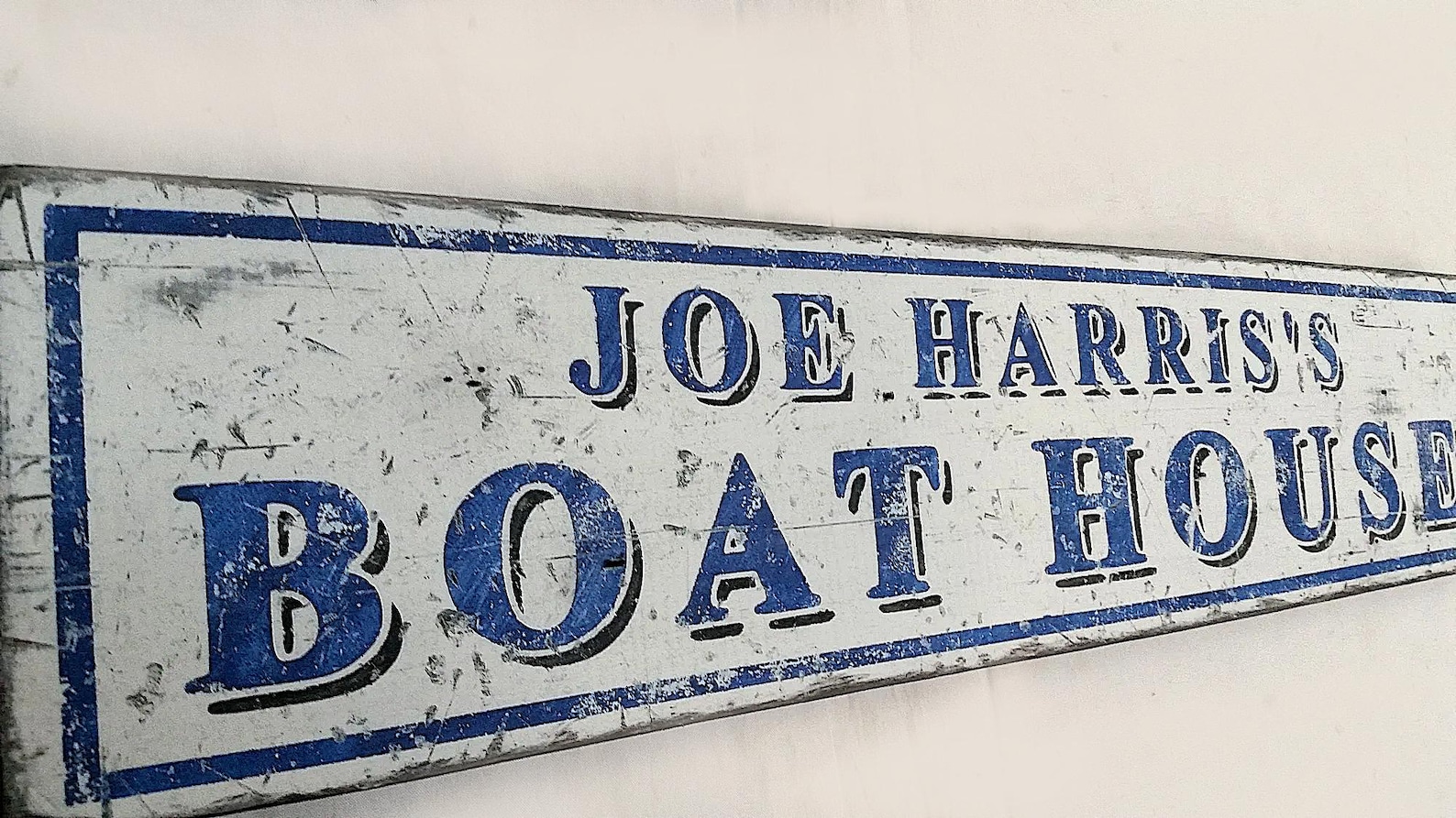 Custom Boat House Wood Sign - Hand Made Rustic Wooden Decor - Etsy