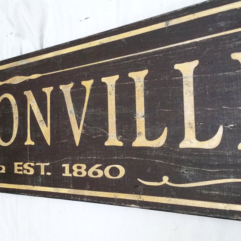 Old Wood Road Sign - Etsy
