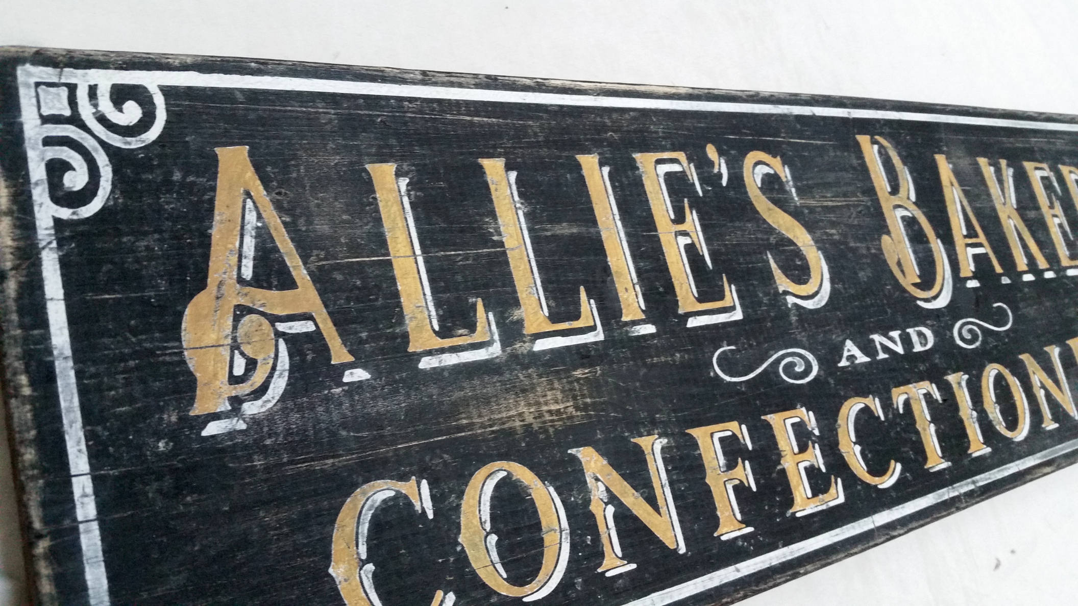 Personalized Bakery & Confectionery Wood Sign Handcrafted - Etsy